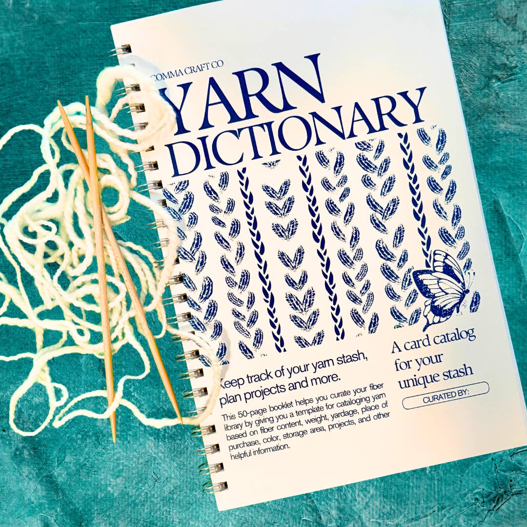 Comma Craft Co - Yarn Dictionary | Flaxen Fleece